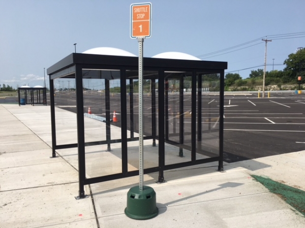 Transit Shelters for NY State Fairgrounds | Austin Mohawk