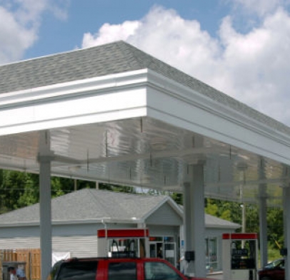 Gas Station Canopy / Convenience Store Canopy » Austin Mohawk Inc.
